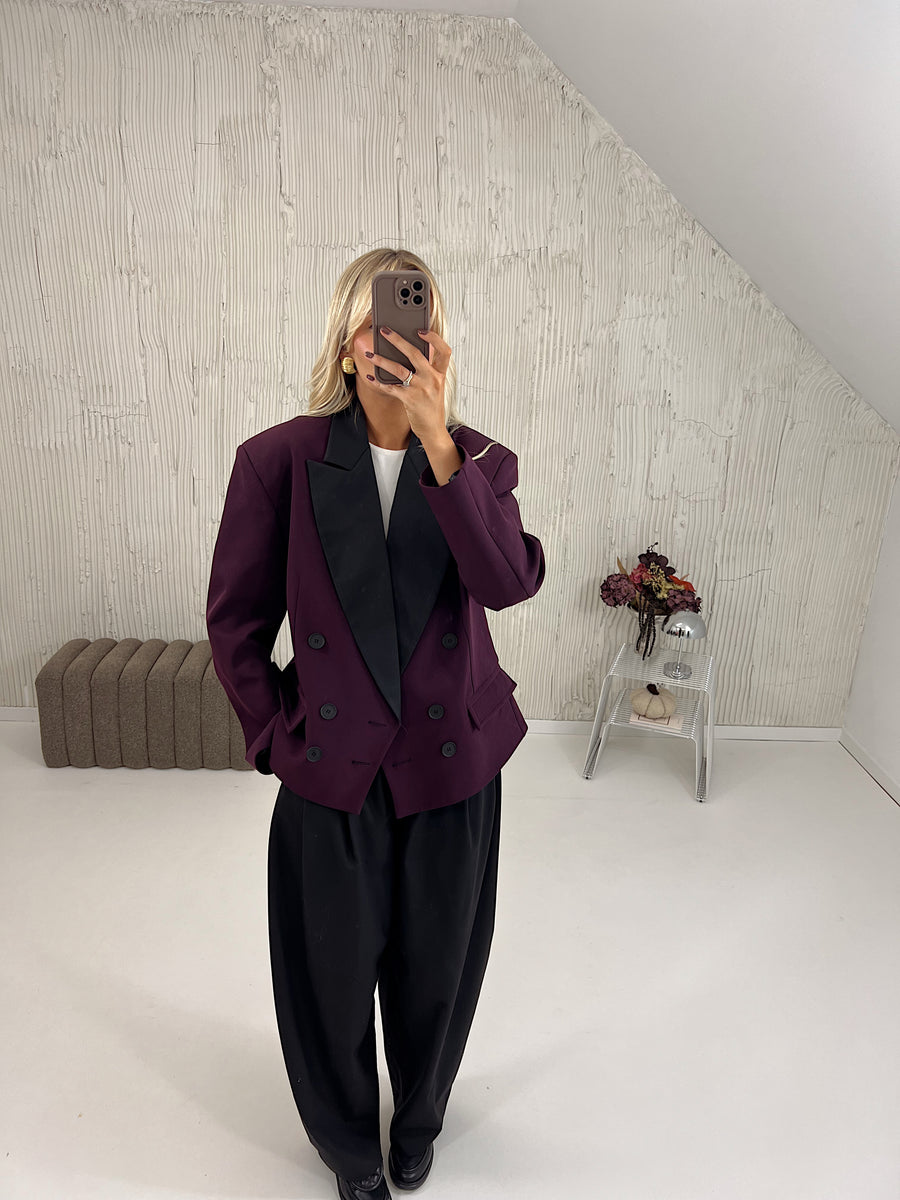 Marynarka Toffee Purple – Dolly Glam Shop